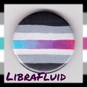 Librafluid Pride 1 Button Badge - Etsy
