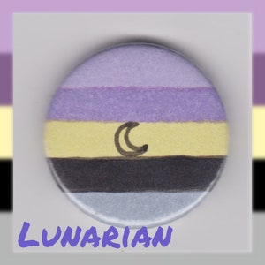 Galactian Alignment System Genders Pride 1 Button Badges 6 Flag Options ...