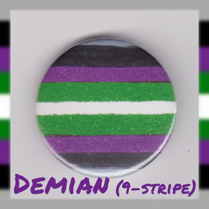 Demian Pride 1 Button Badge - Etsy