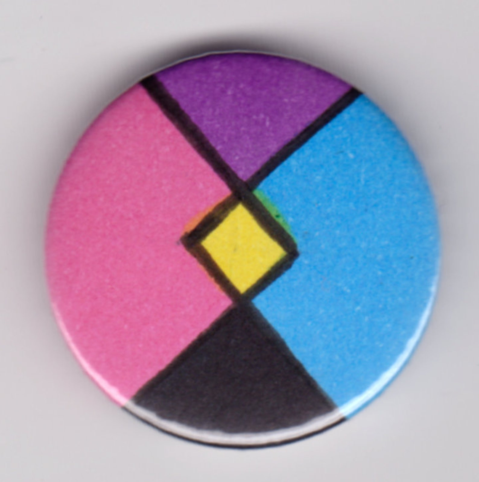 Pocket Gender Pride 1 Button Badge - Etsy
