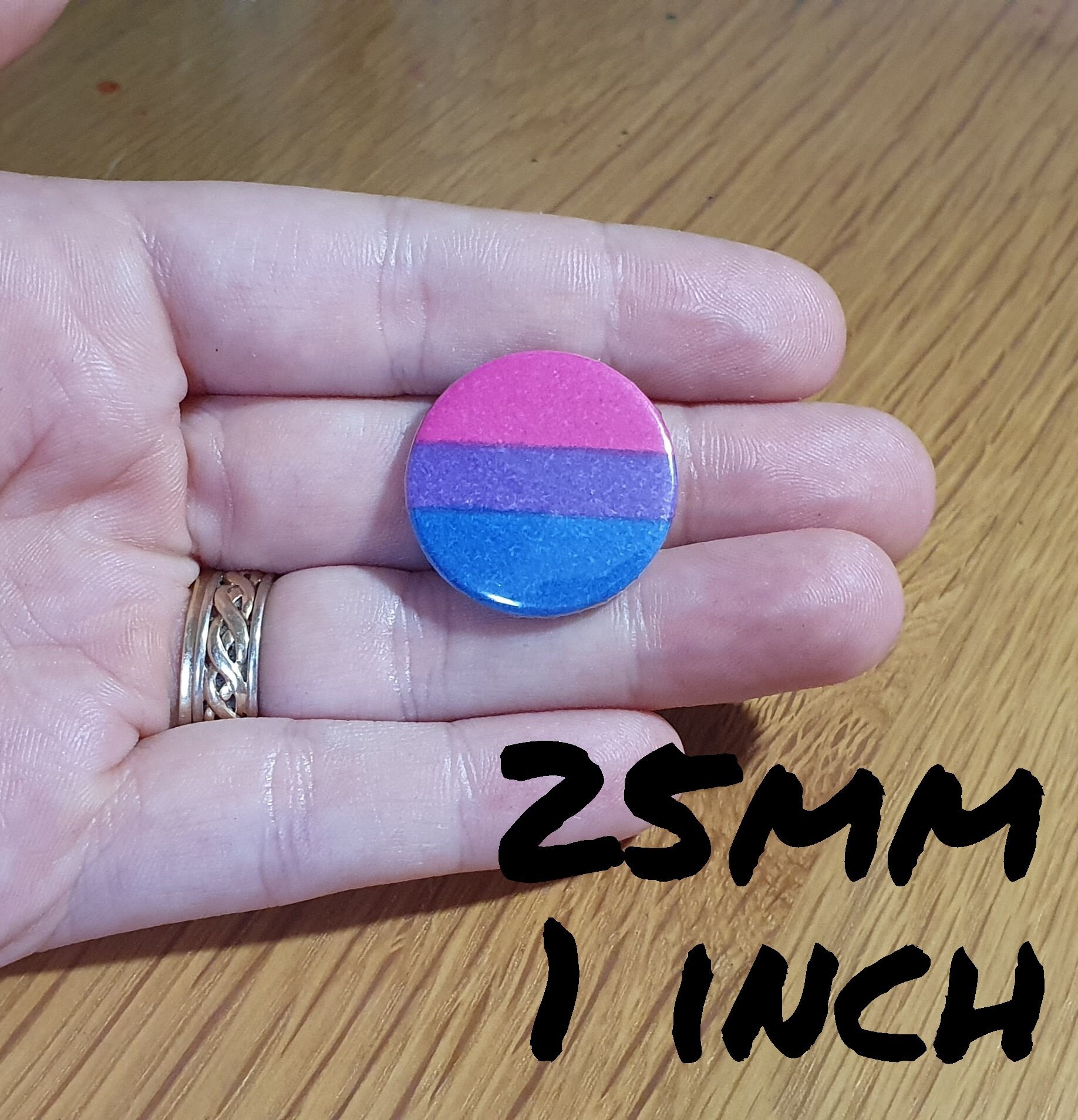 ADHD Pride 1 Button Badge 3 Flag Options - Etsy UK