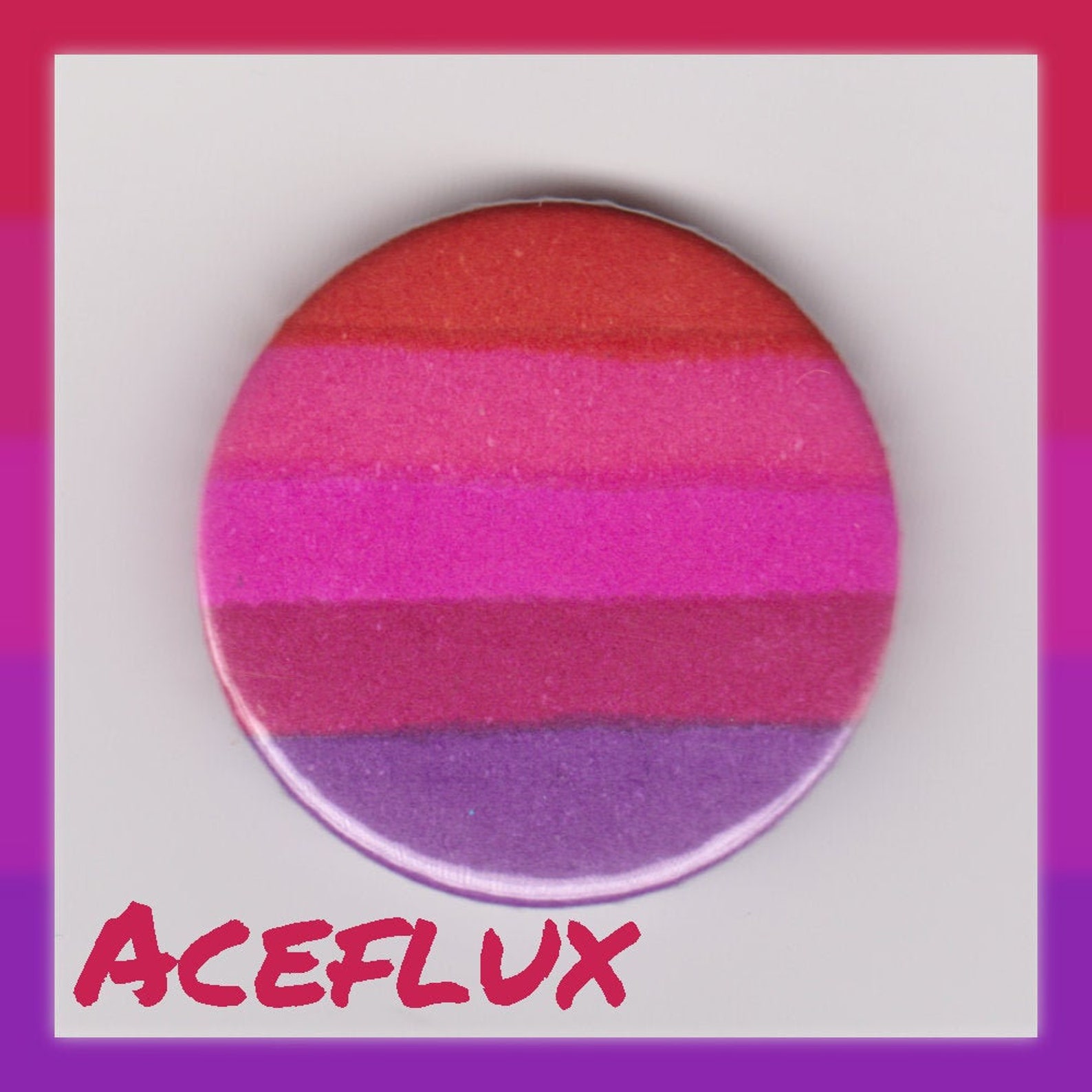 Aceflux Pride 1 Button Badge | Etsy
