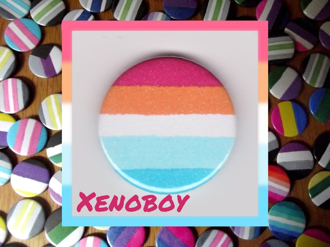 Xenoboy Pride 1 Button Badge - Etsy