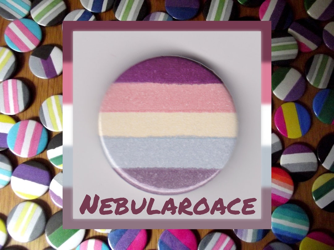 Nebularoace Pride 1 Button Badge - Etsy