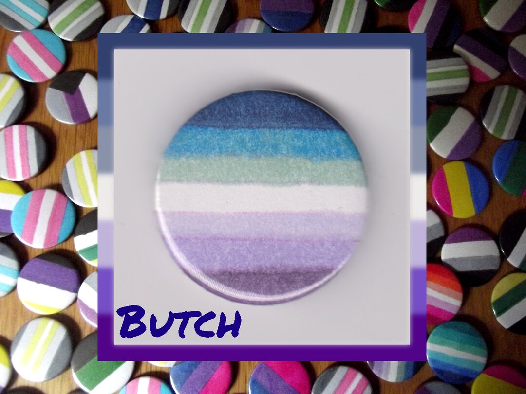Butch Pride 1 Button Badge - Etsy