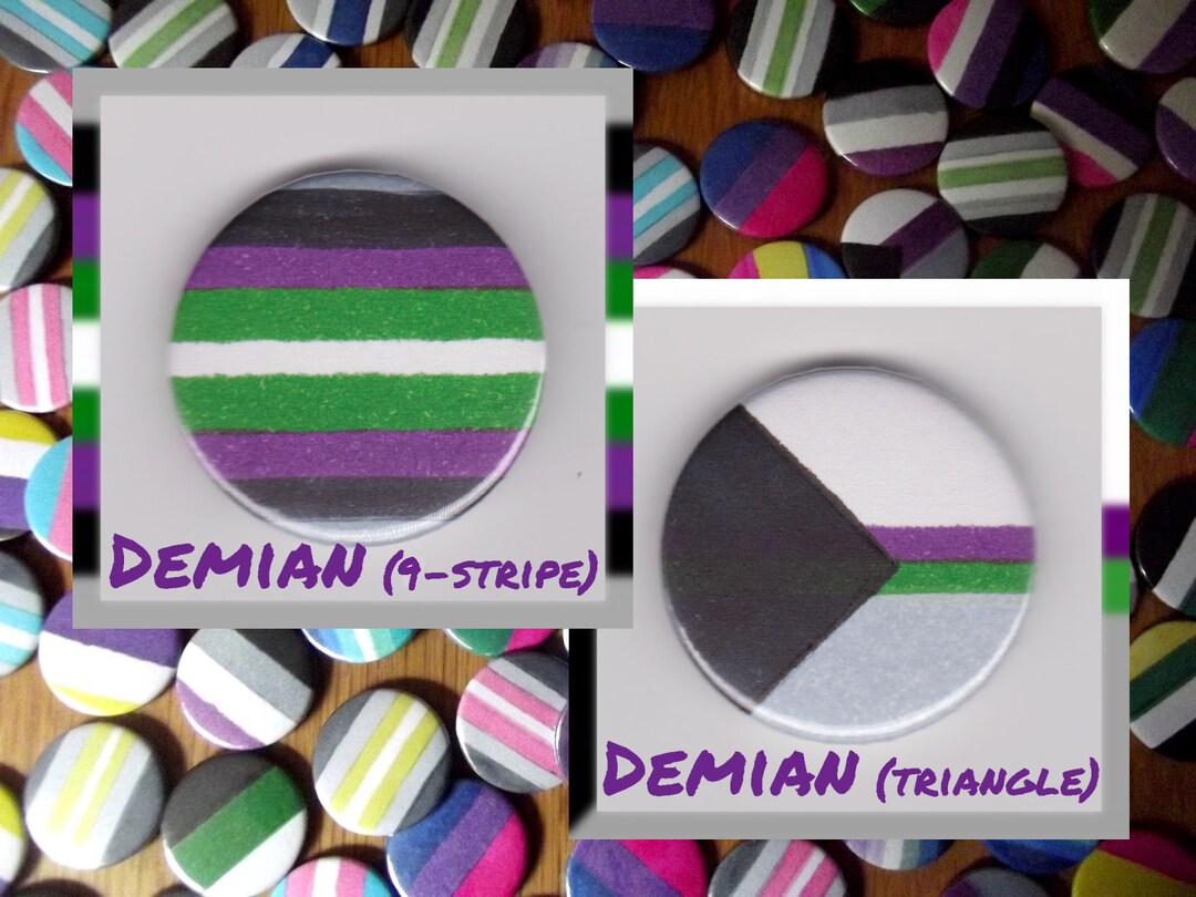 Demian Pride 1 Button Badge - Etsy