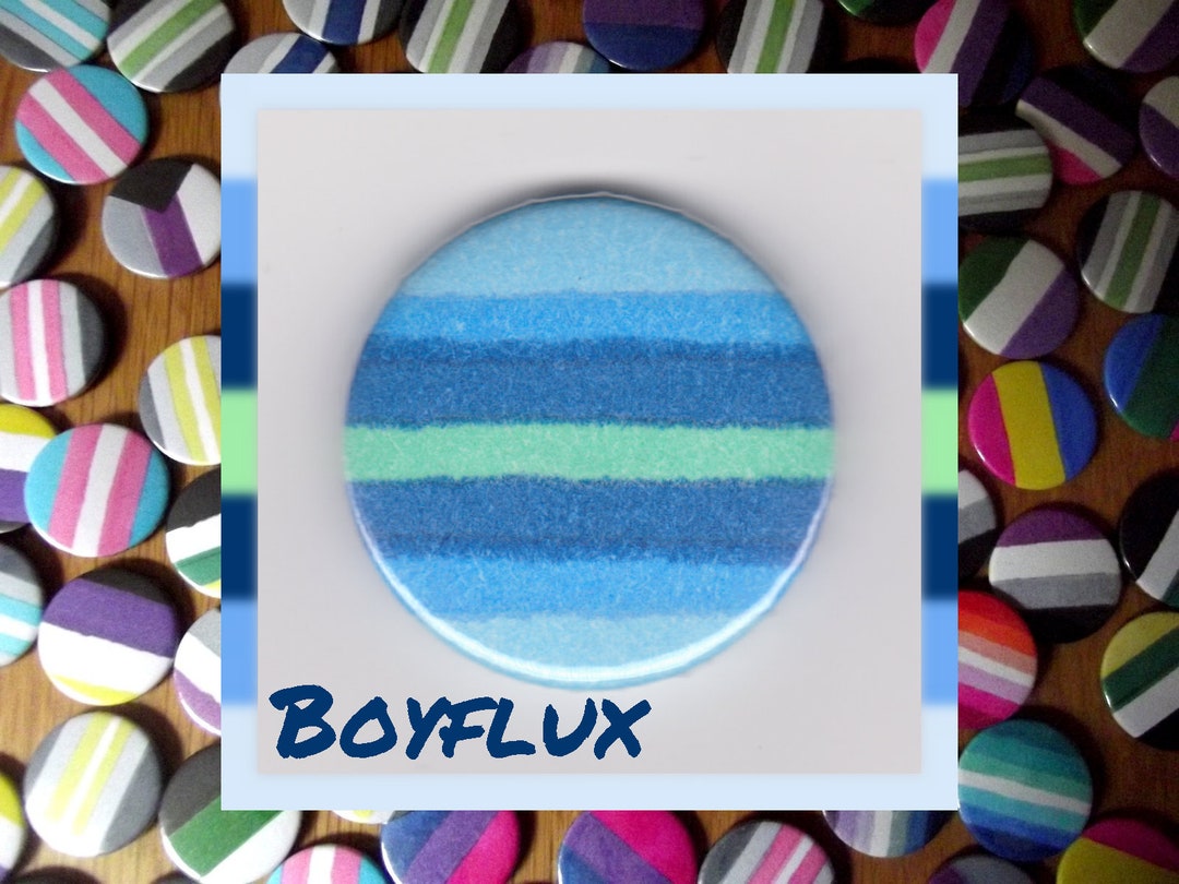 Boyflux Pride 1 Button Badge - Etsy