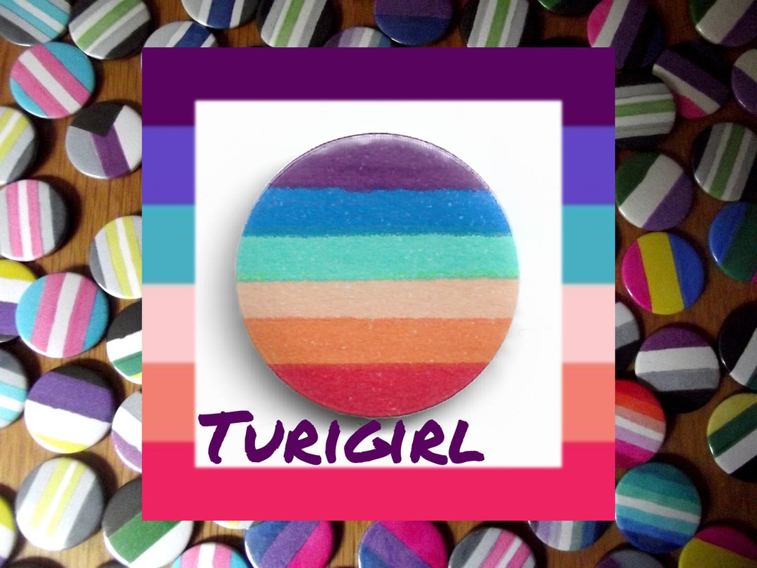Turigirl Pride 1 Button Badge - Etsy