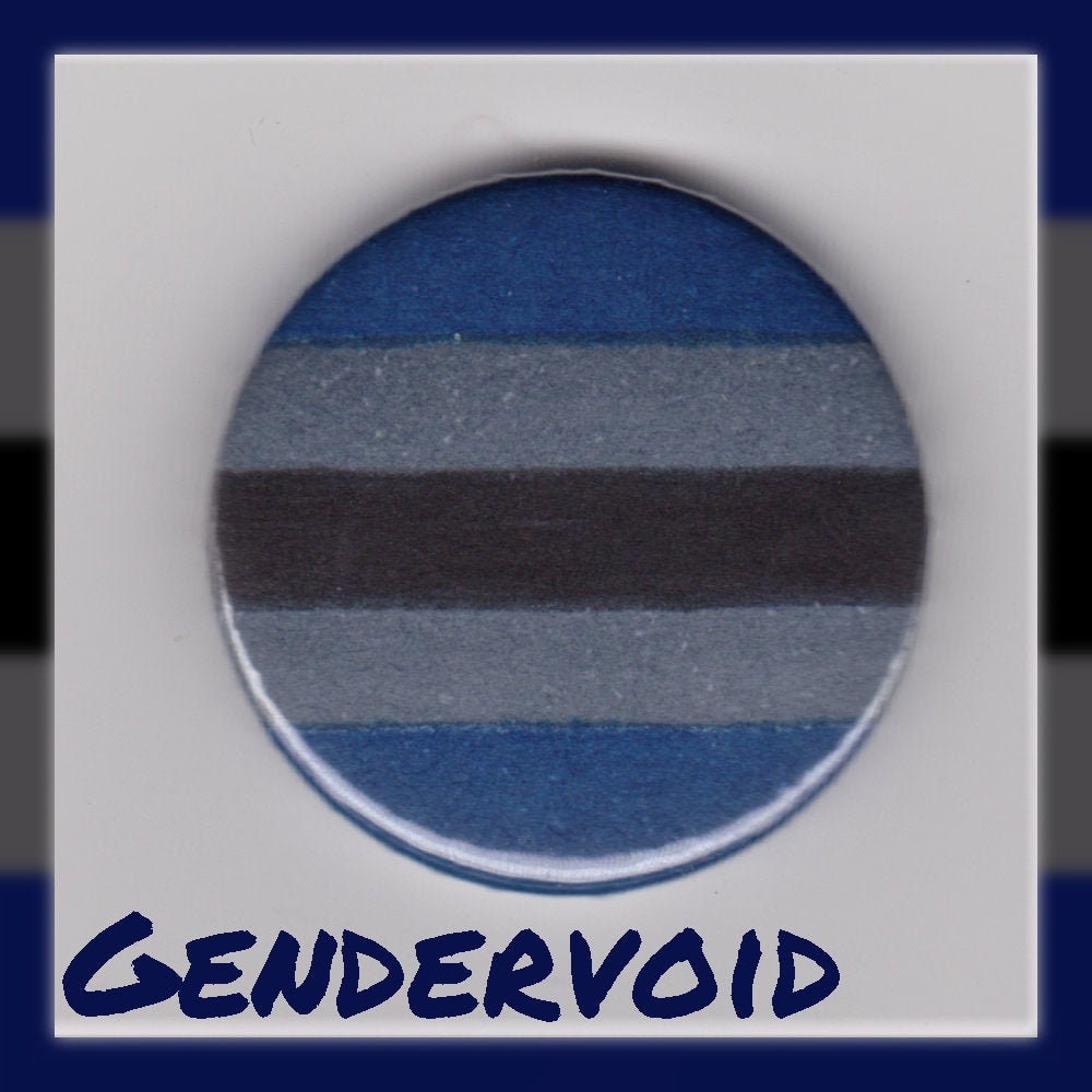Gendervoid Pride 1 Button Badge - Etsy