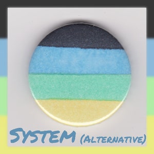 System/plural/did/osdd Pride 1 Button Badge 2 Flag Options - Etsy