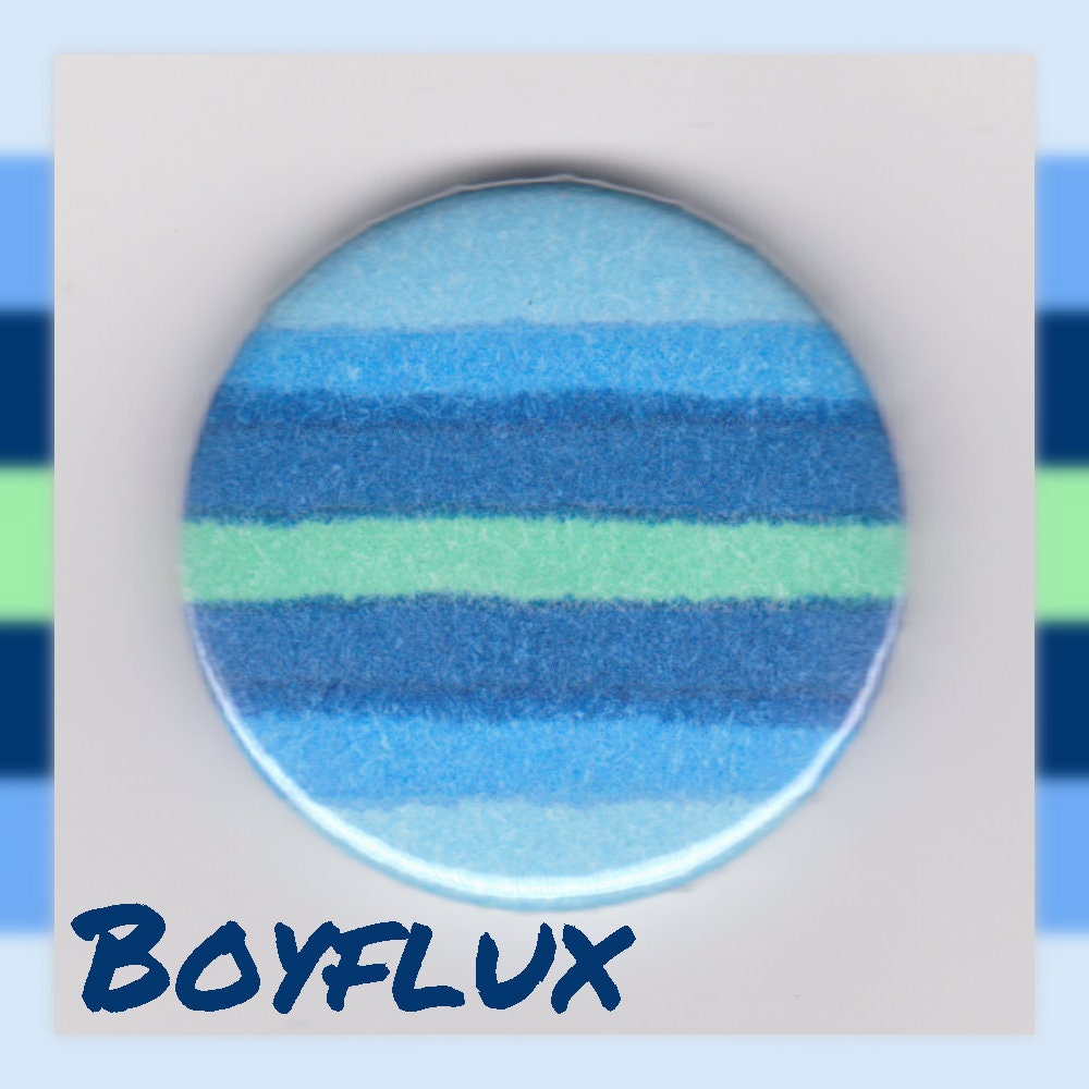 Boyflux Pride 1 Button Badge | Etsy