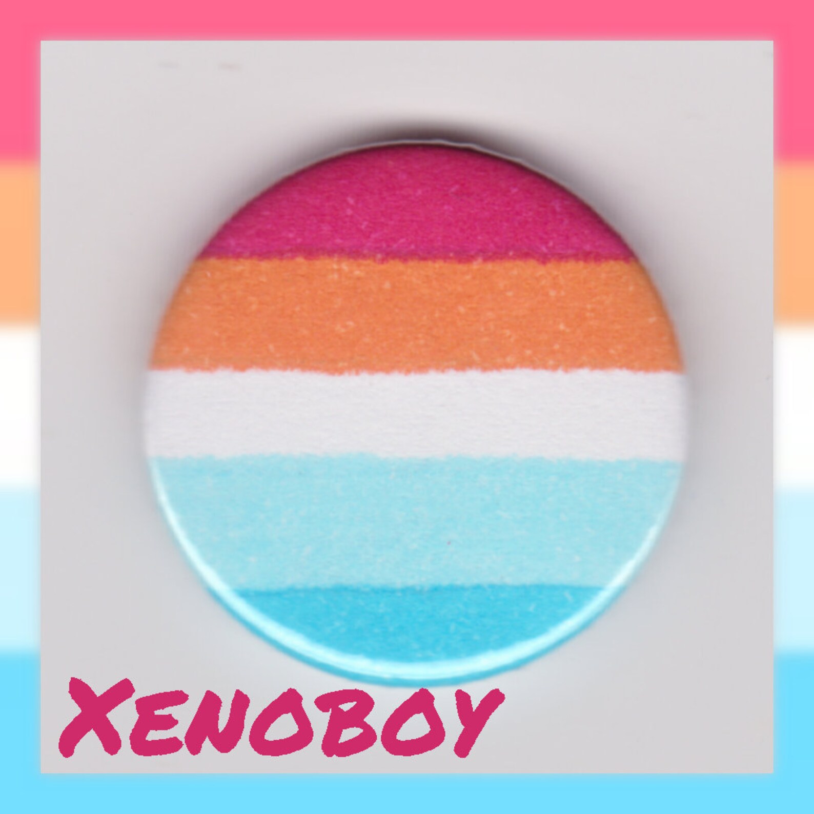 Xenoboy Pride 1 Button Badge - Etsy