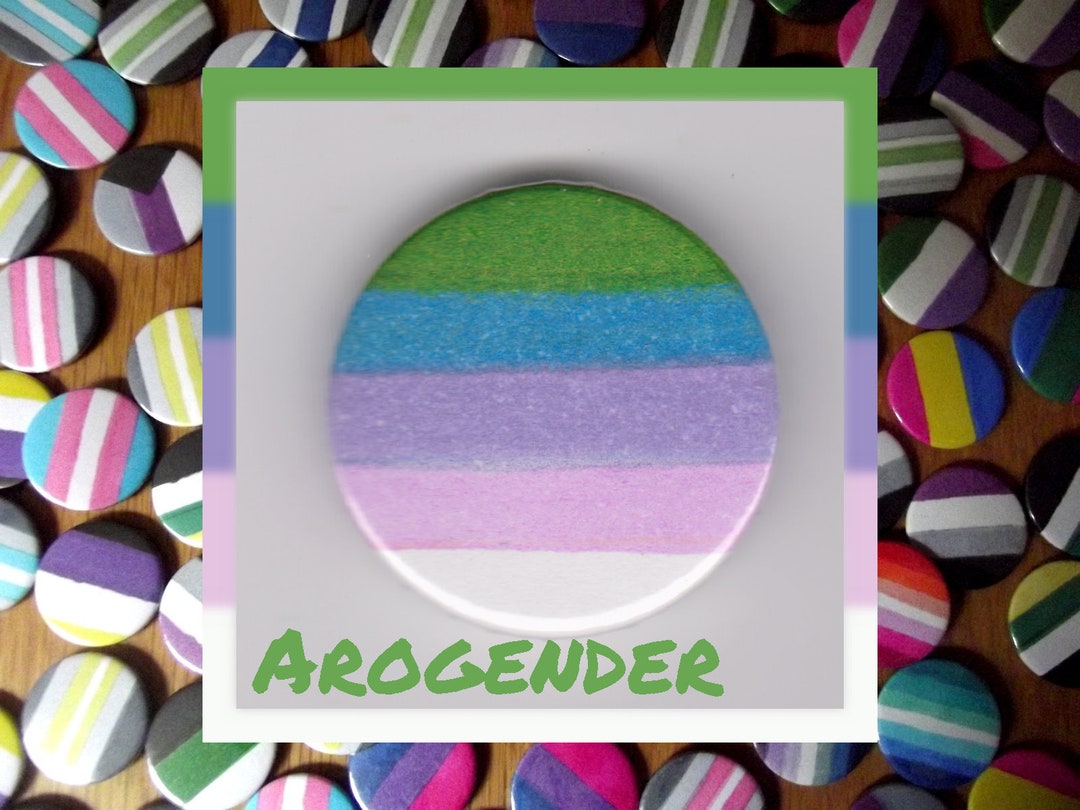 Arogender Pride 1 Button Badge - Etsy