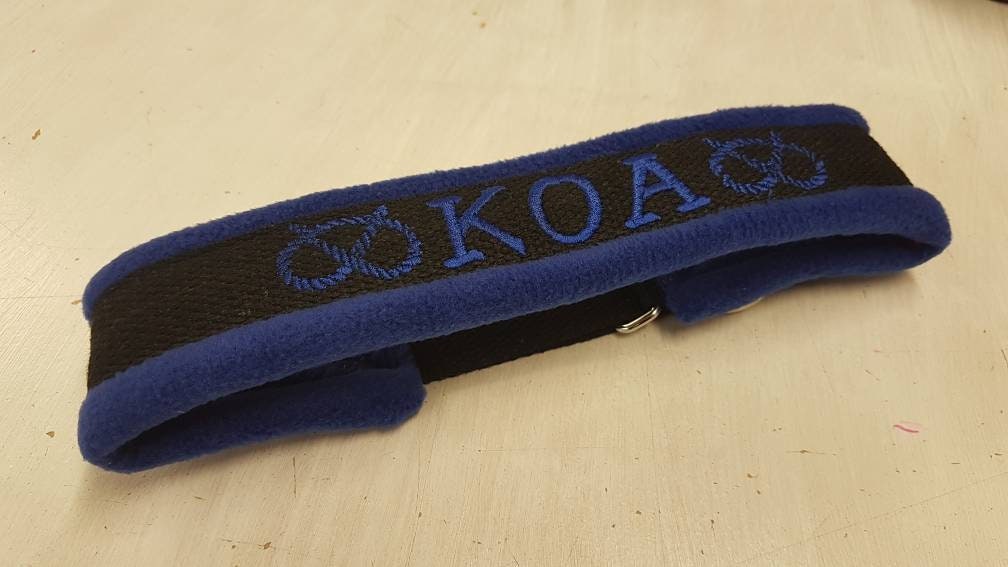 Personalised Martingale half Check Dog Collar. Staffordshire Bull ...