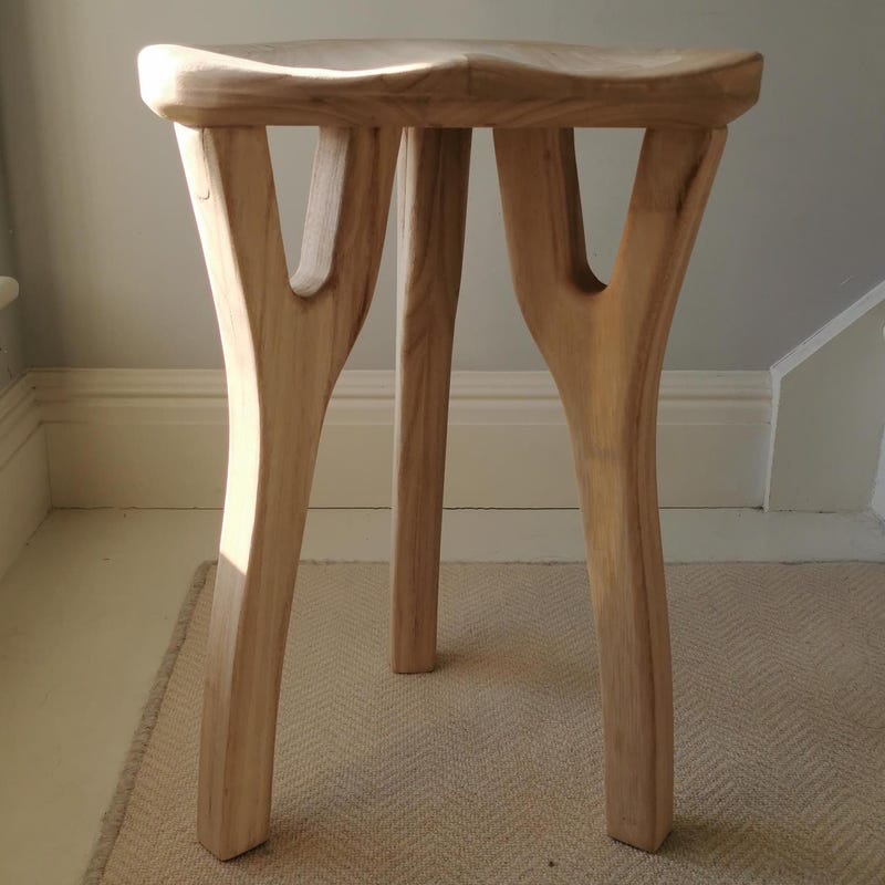 Three Legged Stool - Etsy UK