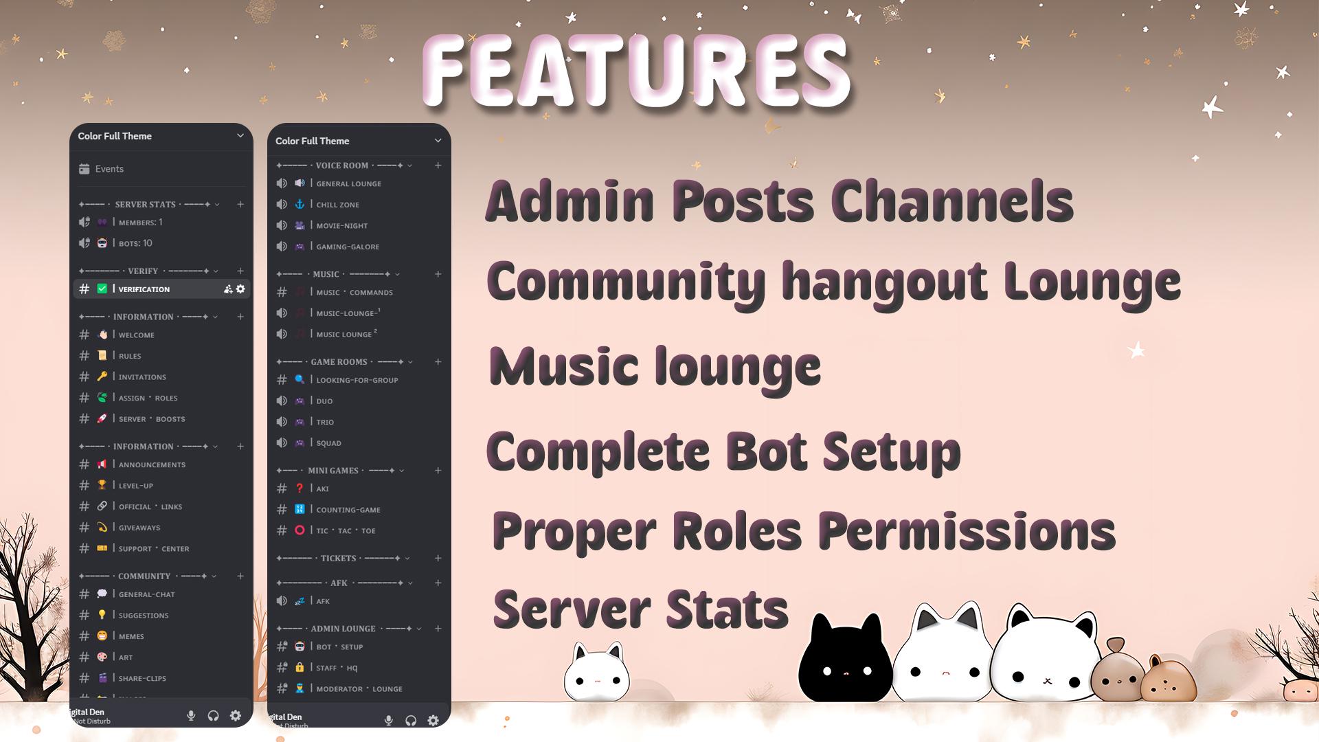 Fully Setup Anime Themed Discord Server | Includes Banners + Emojis ...