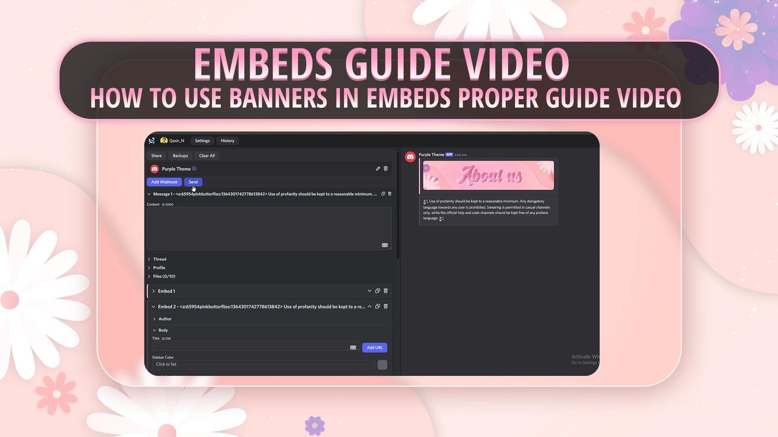 Animated Pink Discord Banners: Pastel GIF Headers (instant Download) - Etsy