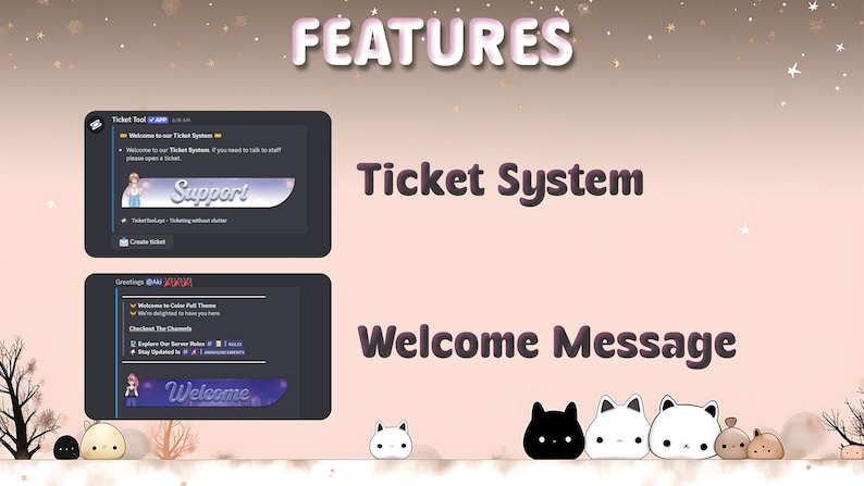 Fully Setup Anime Themed Discord Server | Includes Banners + Emojis ...