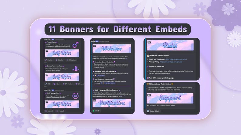 Animated Lofi Vibe Discord Server Banners – Pack of GIF Channel Headers ...