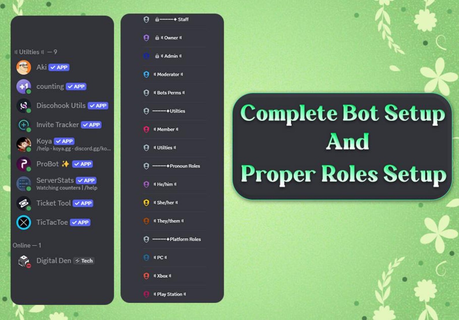 Lime Green Themed Discord Server: Fully Setup With Banners & Emojis - Etsy