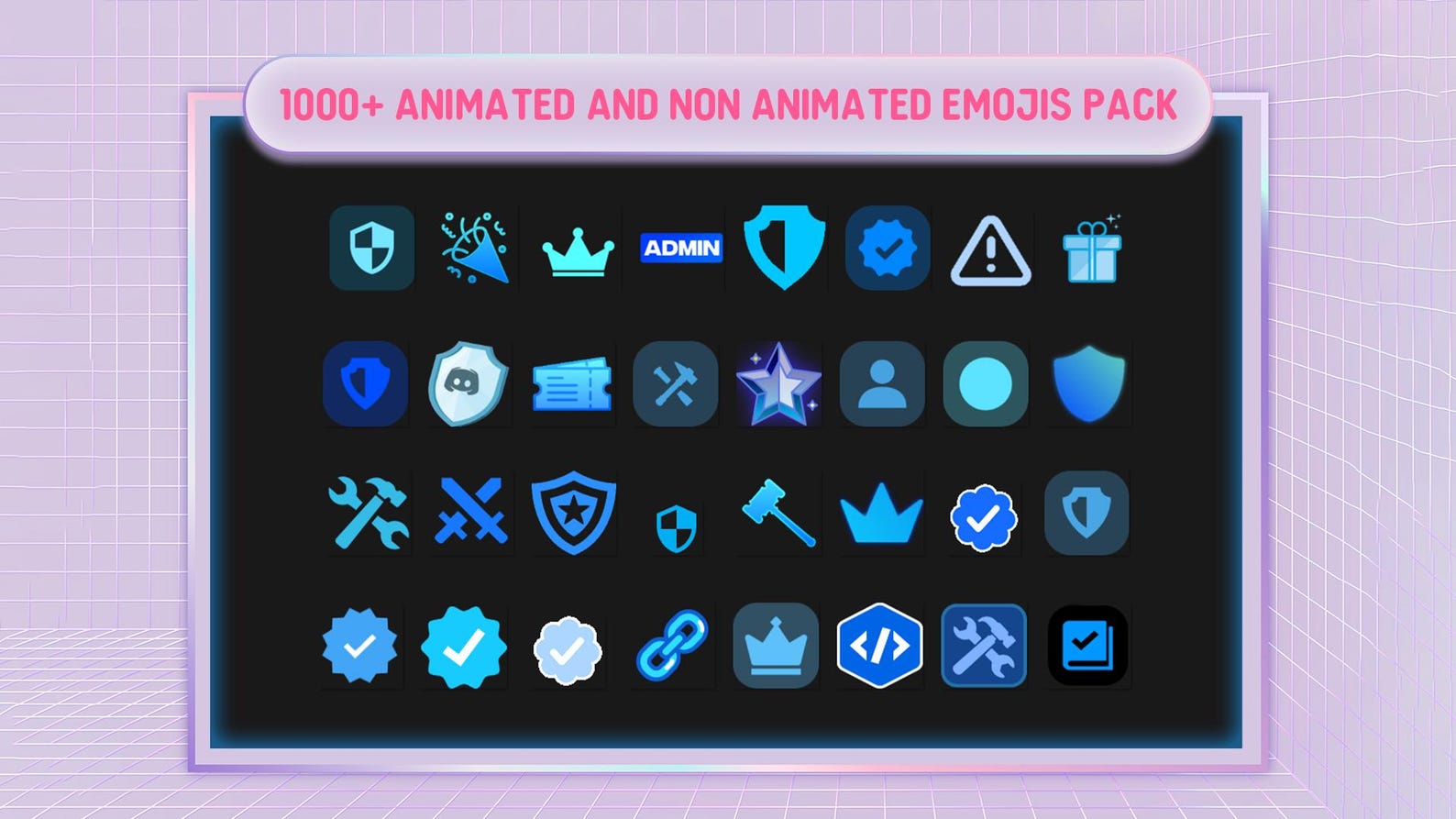 1000+ Discord Emoji Pack | Aesthetic Twitch Streamer Set - Etsy
