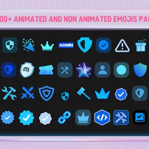 1000+ Discord Emoji Pack | Aesthetic Twitch Streamer Set - Etsy
