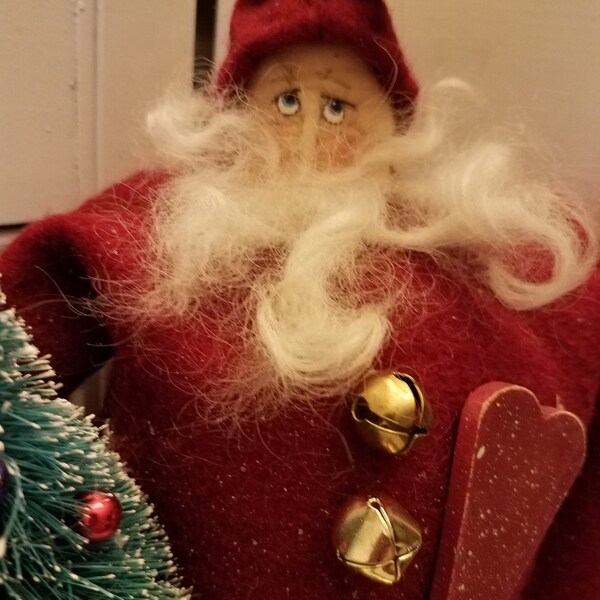Primitive Santa - Etsy
