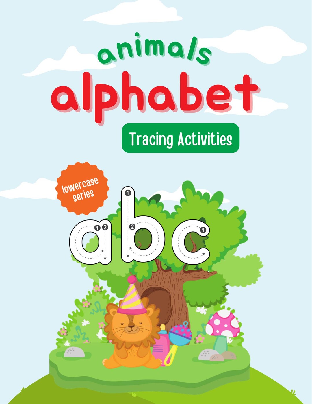 ABC Letter Tracing Booklet-preschool Alphabet Writing Practice ...