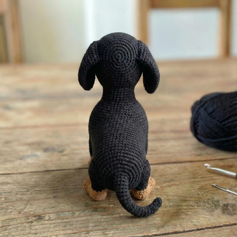 Patron au crochet pour chiot teckel Amigurumi - Etsy France