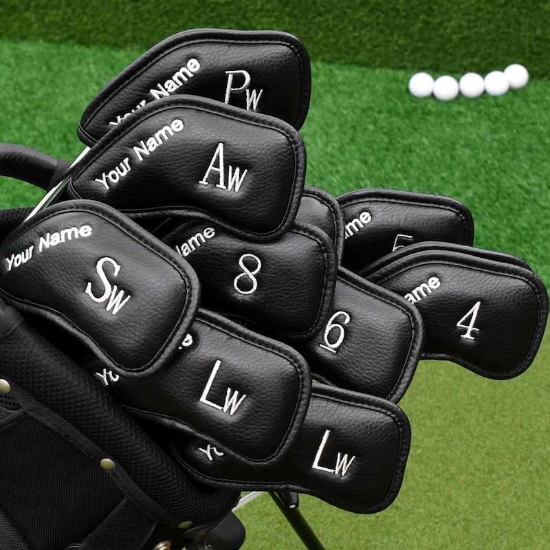 Golf Iron Leather - Etsy