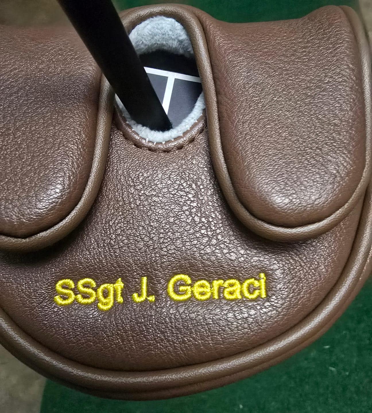 LAB OZ1 Custom Logo & Name Personalized Custom Putter Headcover Golf ...