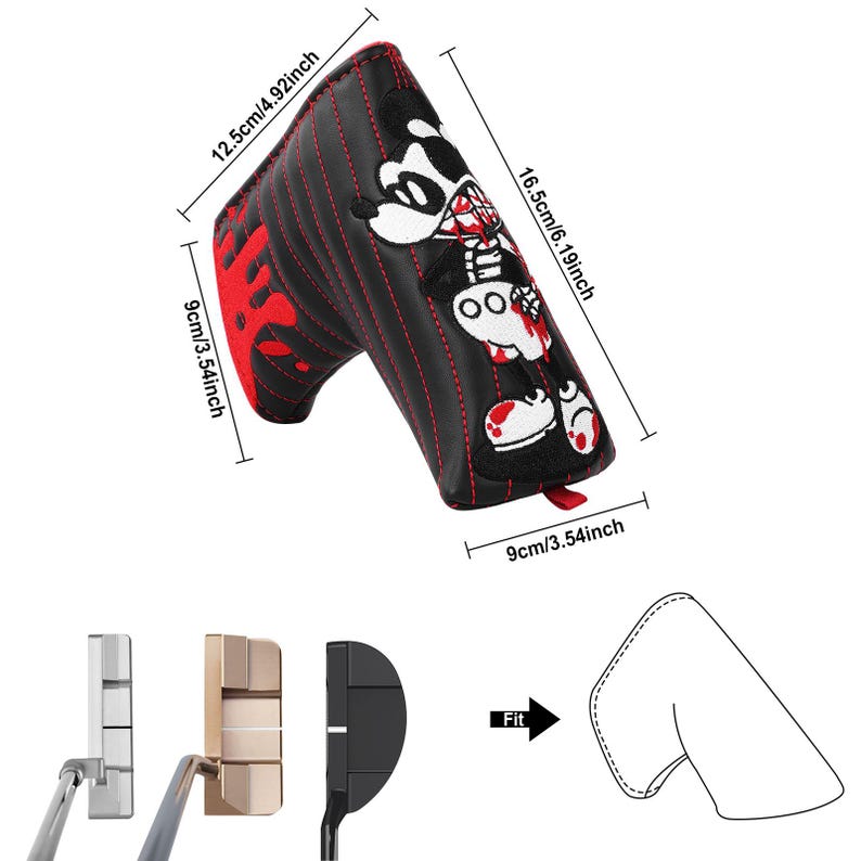 Funny Golf Club Head Cover, for Driver, Hybrid, Fairway, Putter Cover ...