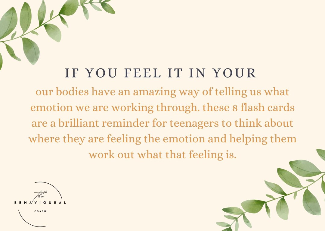 Printable Emotion Flashcards / Feelings and Emotions Learning Cards ...