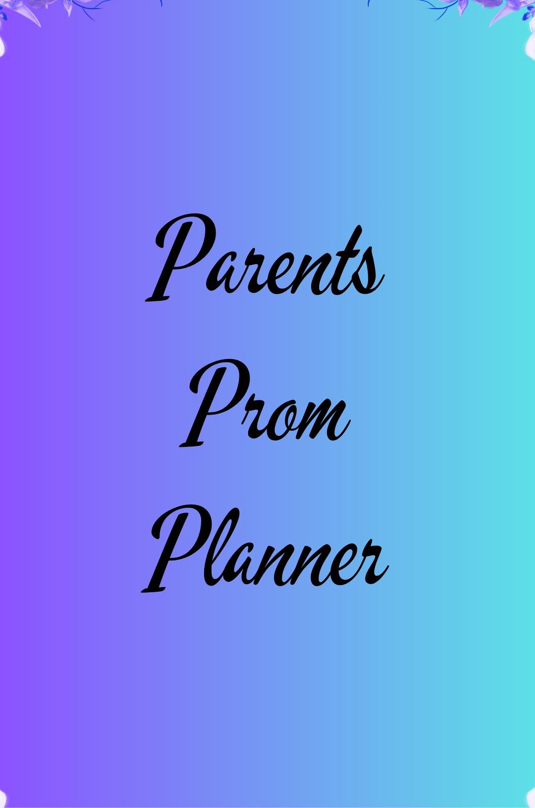 Parent Prom Planner - Etsy
