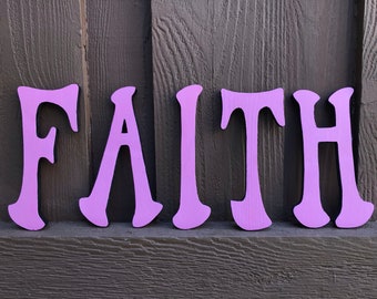Faith Letters | Etsy