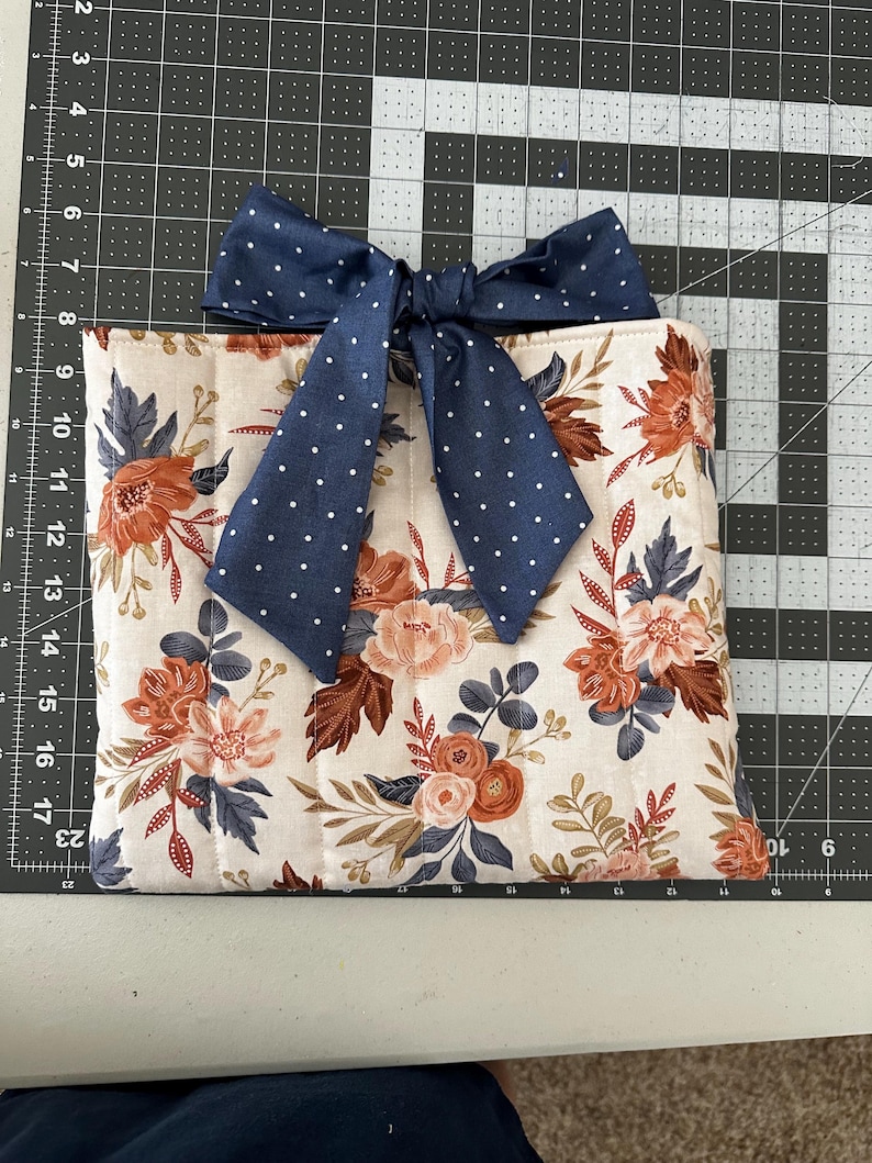 Bible Cover Sewing Pattern PDF | Quilted Fabric Book Cover | Beginner ...