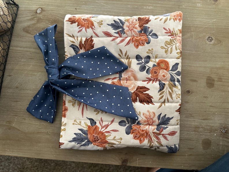 Bible Cover Sewing Pattern PDF | Quilted Fabric Book Cover | Beginner ...