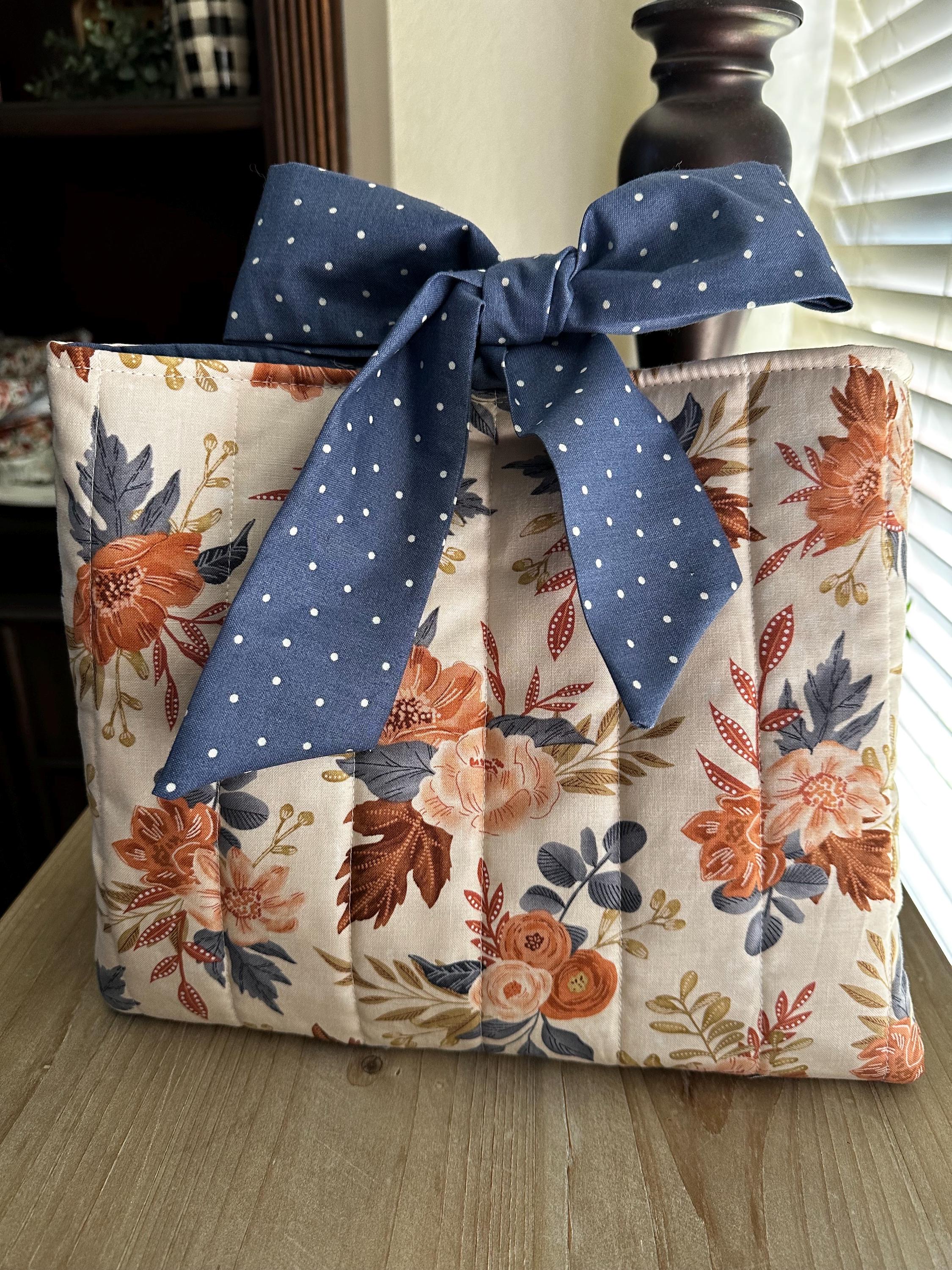 Bible Cover Sewing Pattern PDF | Quilted Fabric Book Cover | Beginner ...