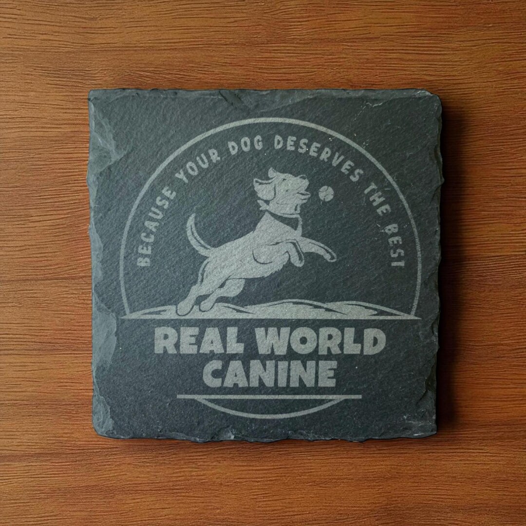 Engraved Stone Coasters, Personalized Logo Drink Coasters, Wedding Gift ...