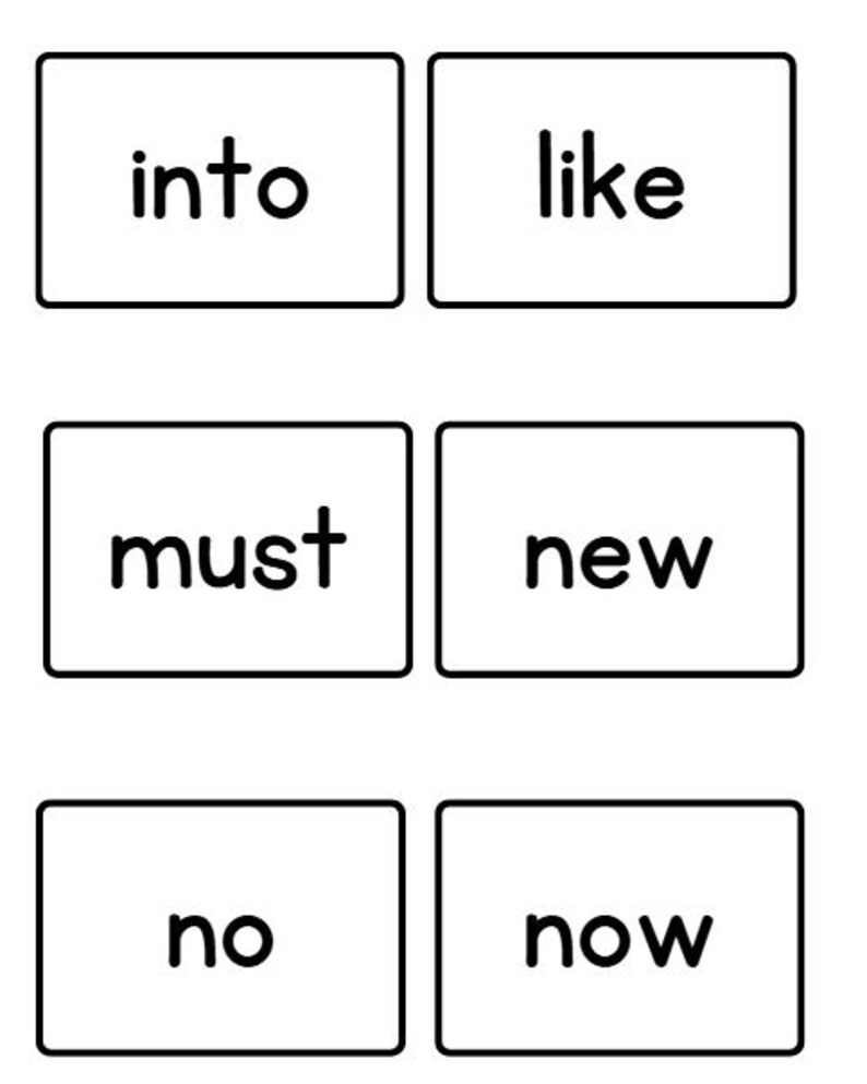 Primer Dolch Sight Word Flashcards | Pre-k to 1st Grade Curriculum ...