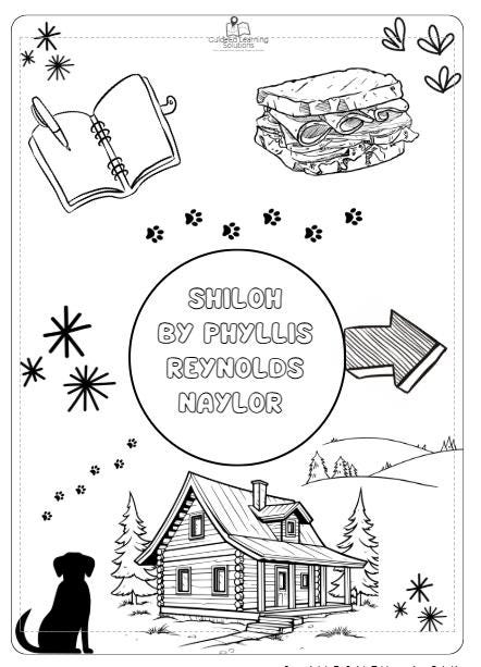 Shiloh Novel Study | Independent Book Unit | Printable Homeschool ...