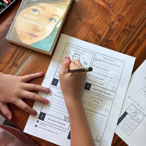 Book Report Flipbook & Reading Log | Printable Reading Response for Any ...