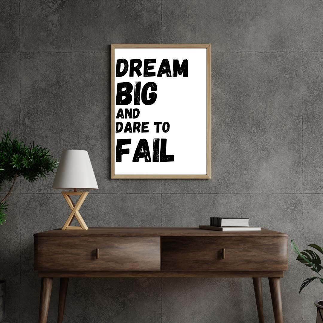 Motivational & Inspirational Quotes Posters -set of 3 Minimalist Prints ...