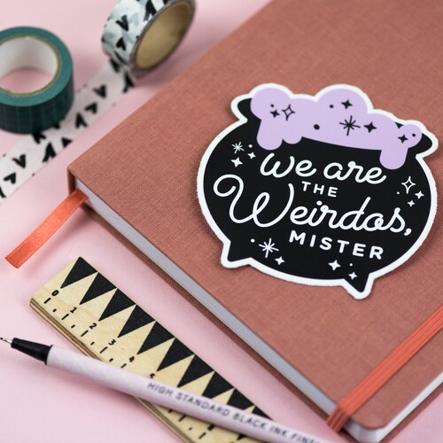 Spilled Cosmic Tea Clear Sticker Teapot Celestial Moon | Etsy