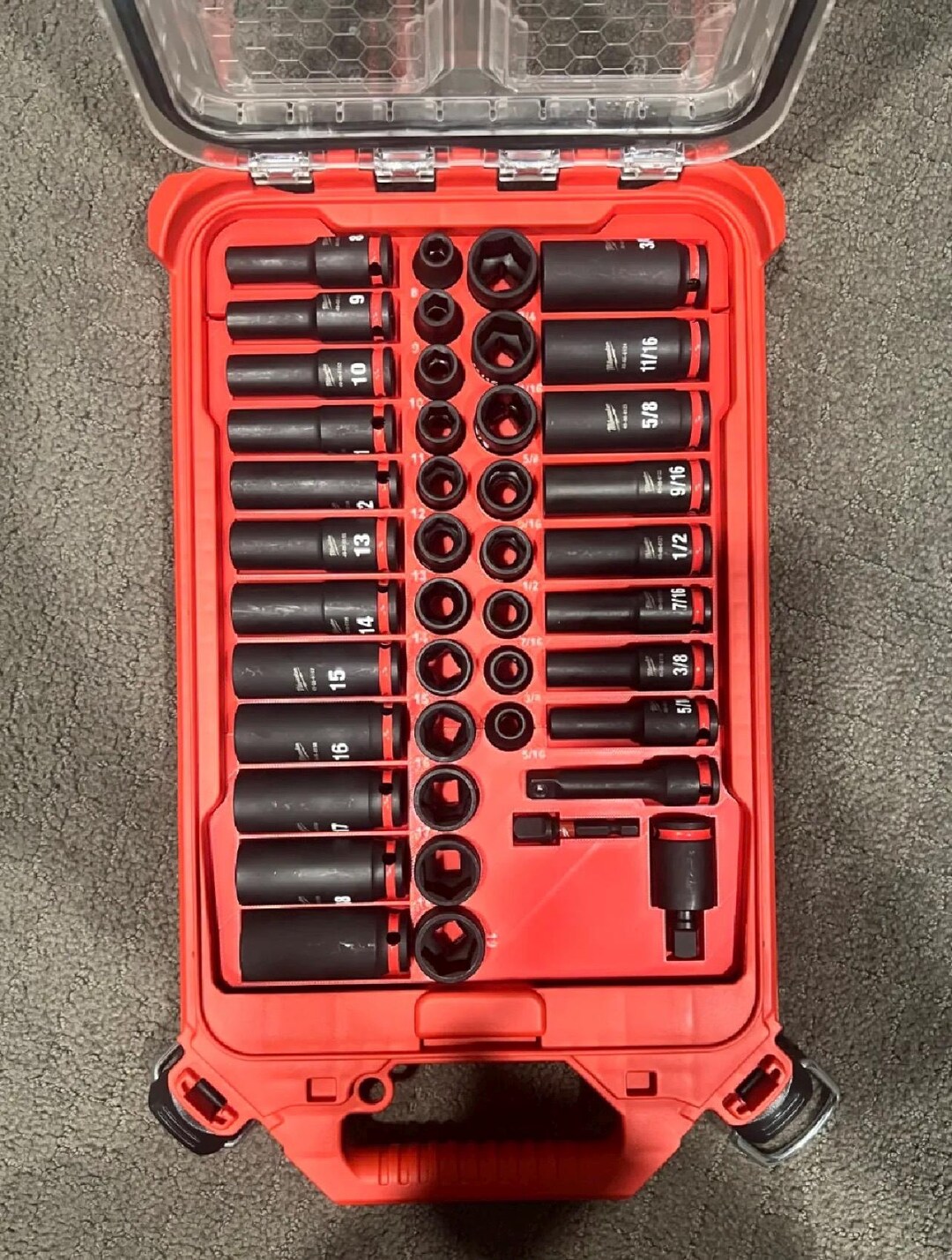 Milwaukee Packout Impact Socket Holder Insert - Etsy