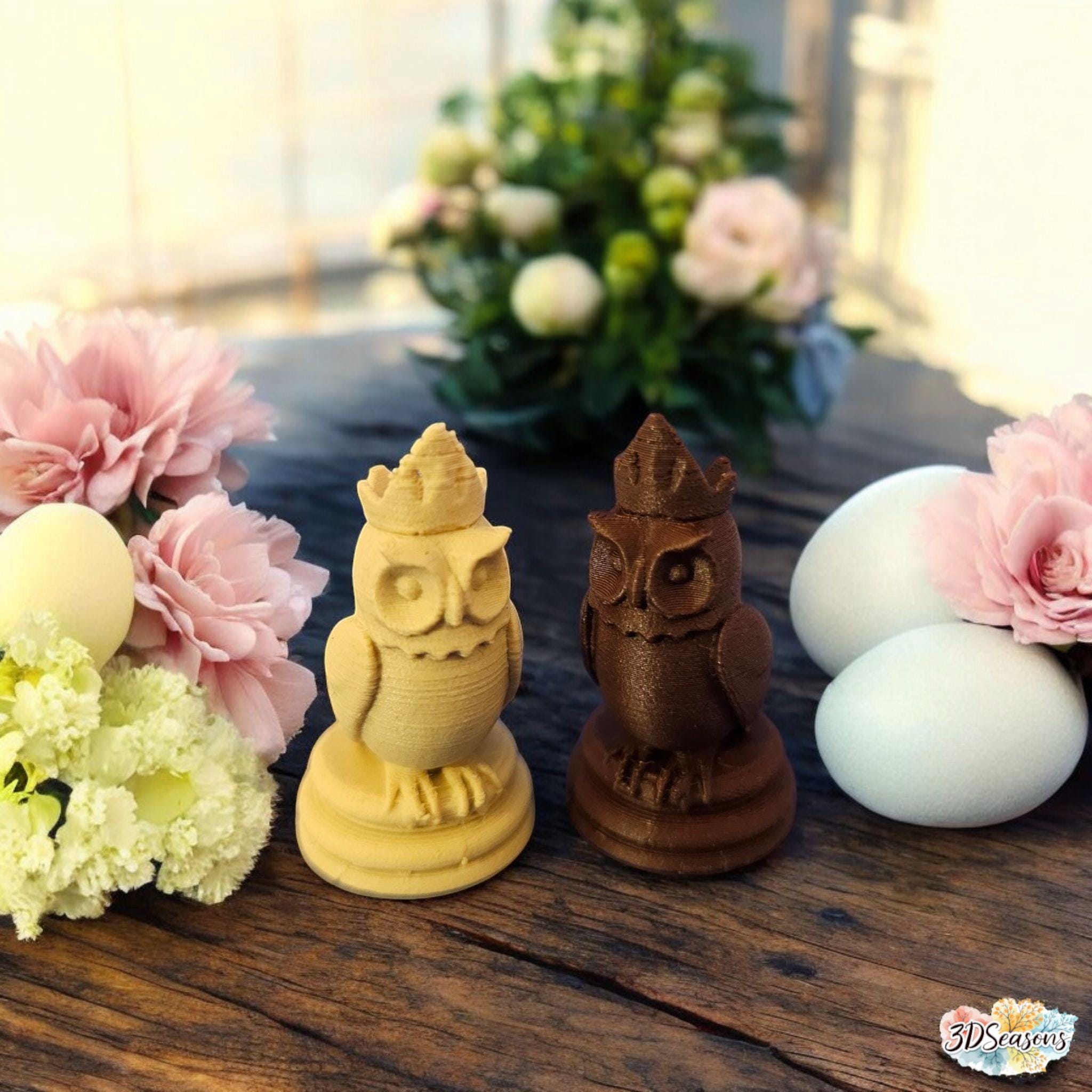 Easter Chess Set With Bunny Pieces – Unique Spring Gift Idea – Handmade ...