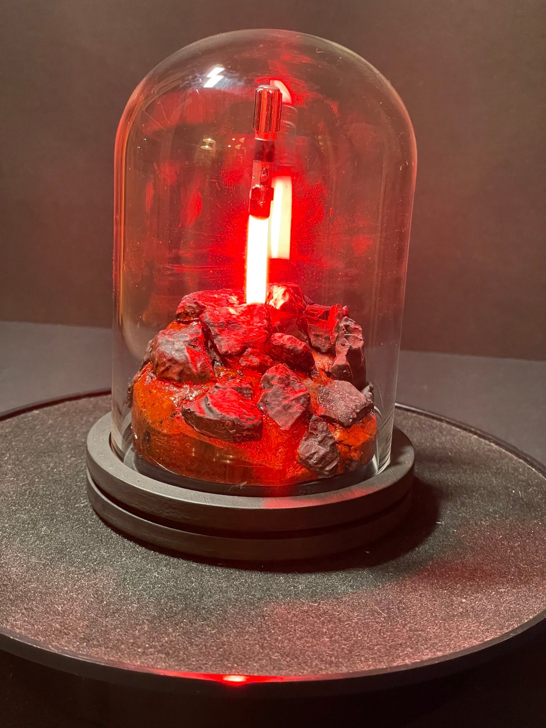 Villain Light Sword in a Stone - Etsy