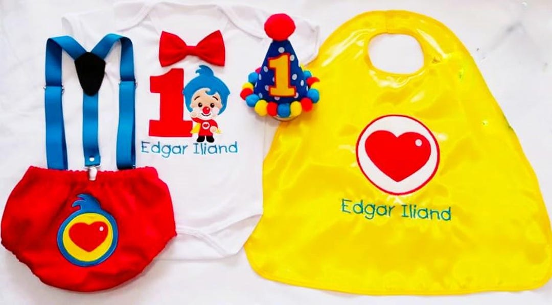 Traje Payasito, Traje INSPIRADO En Payaso Del Corazon, Traje Aplasta El ...