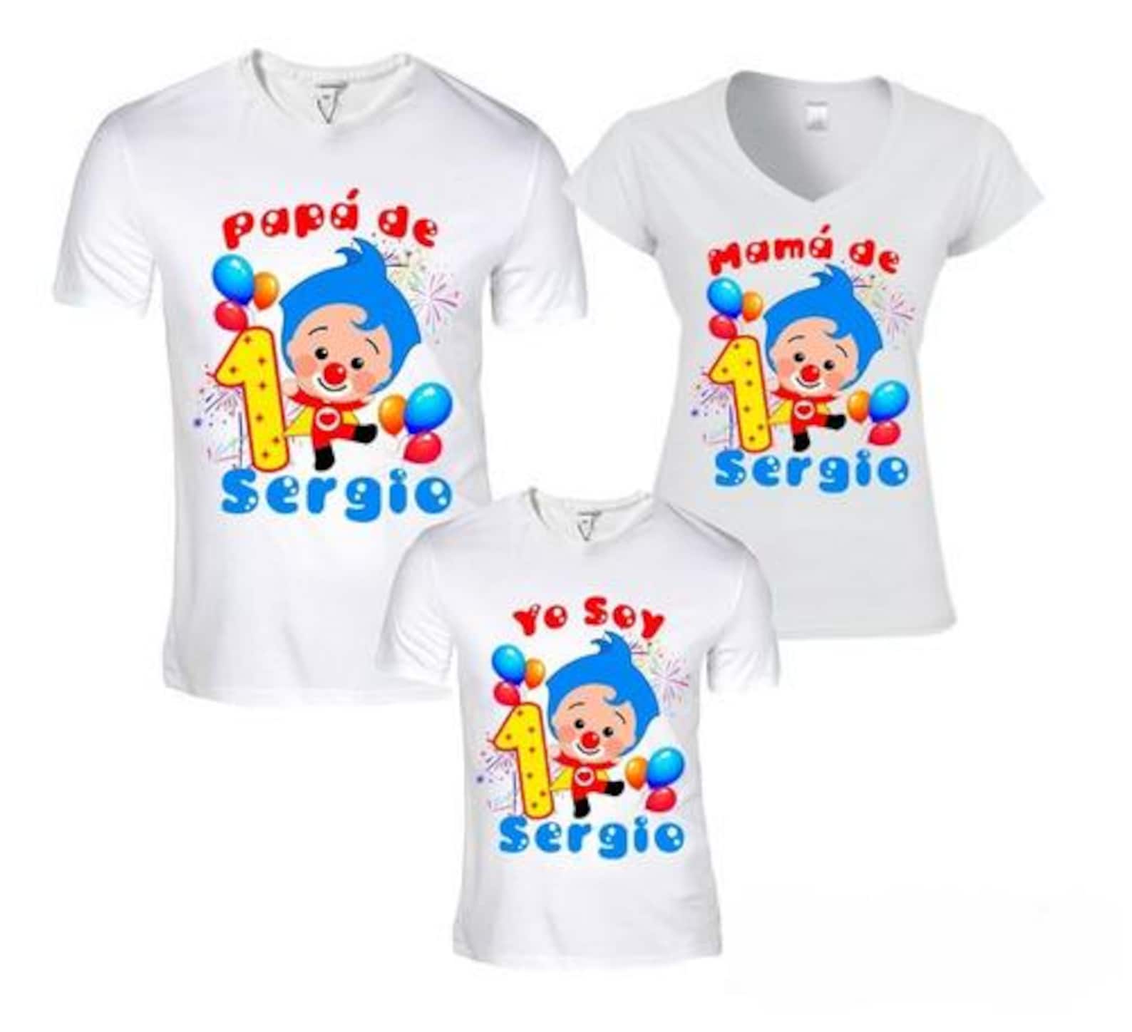 Playeras Personalizadas Para Cumpleaños, INSPIRADA En Payasito Del Amor ...