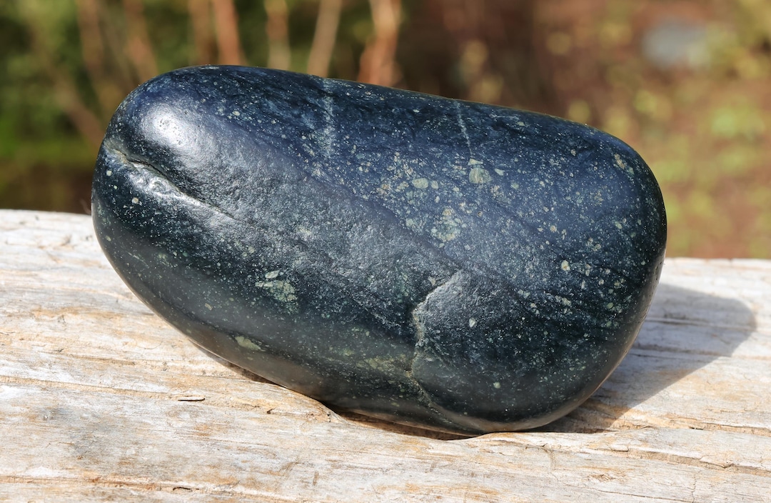Big Sur True Blue Nephrite Jade Ocean Polished Cobble or Specimen - Etsy